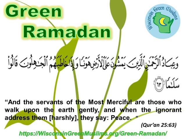 Green Ramadan | Wisconsin Green Muslims