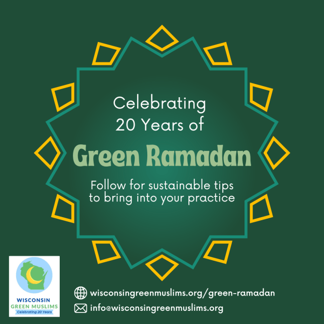 Green Ramadan | Wisconsin Green Muslims